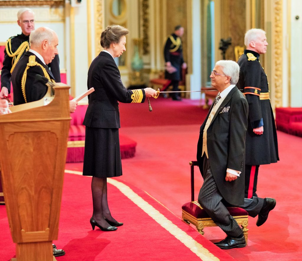 knighthood professor Alimuddin Zumla