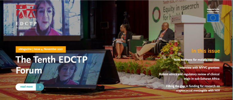 EDCTP eMagazine, Issue 4, November 2021 - EDCTP