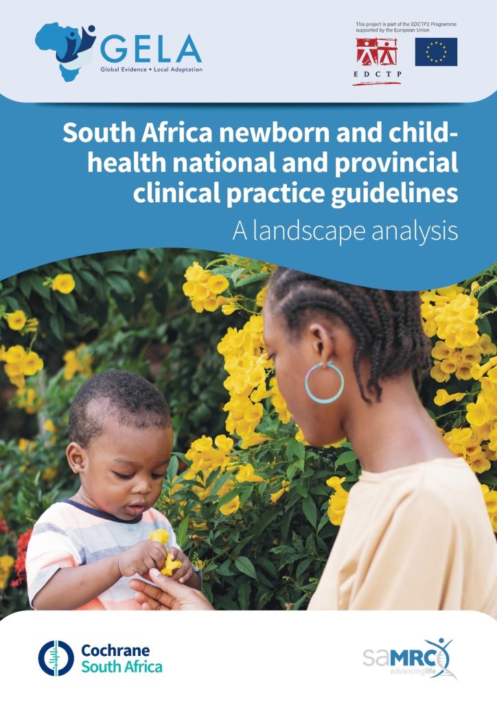 GELA: Identifying priorities for newborn and child health guidelines ...